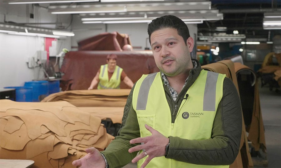 Case Study: Tasman optimizes hide usage with automated leather grading